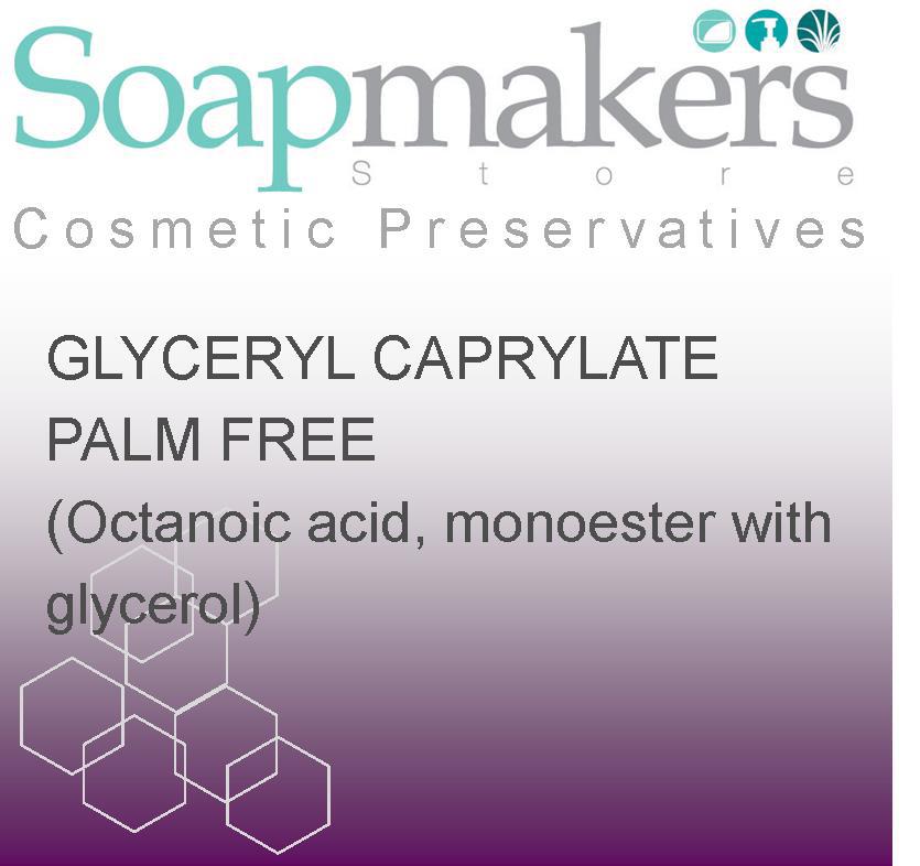 Glyceryl Caprylate | GMCY |Palm Free Preservative | Soapmakers Store ...