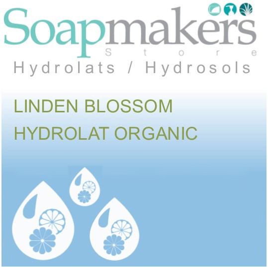 Linden Blossom Hydrolat Organic | Floral Hydrosol | Soapmakers Store UK